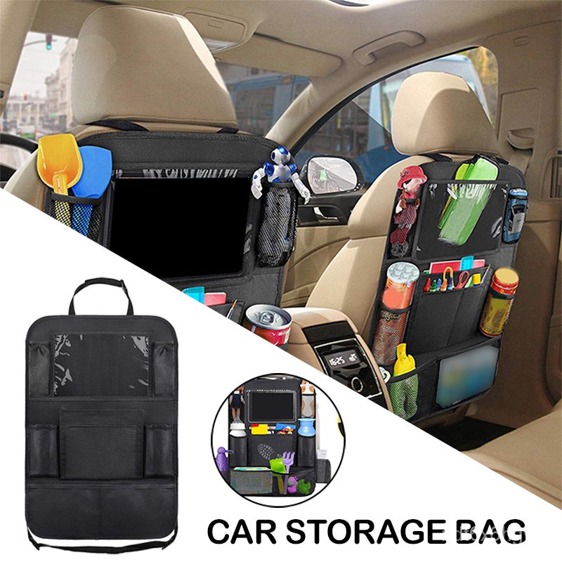 Car seat storage bag auto rear seat hanging bag Car Seat Back Organizer ...