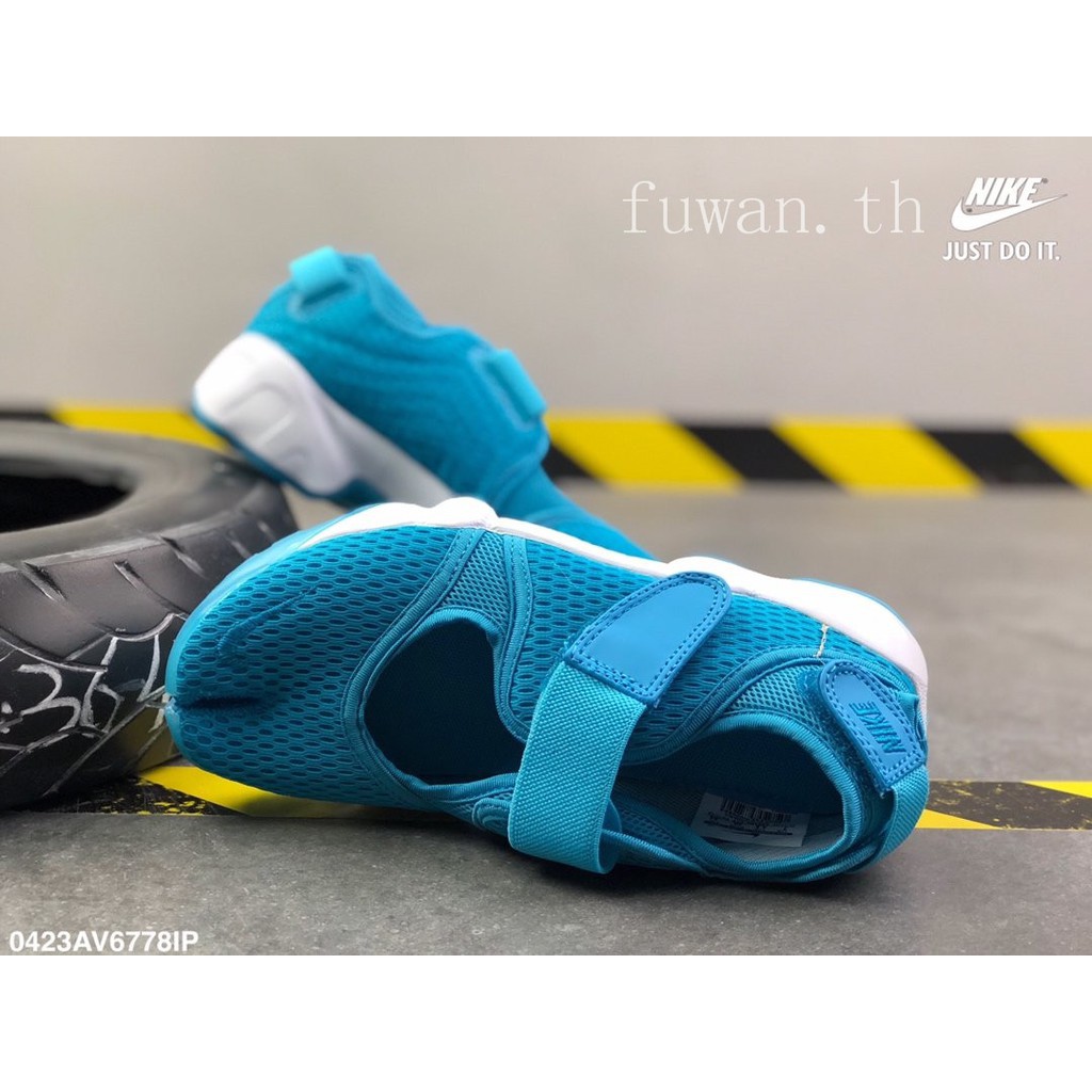 Owentengs ของแท้Nike Air Rift BR รองเท้าระบายอากาศรองเท้าผ้าใบ Velcro ...