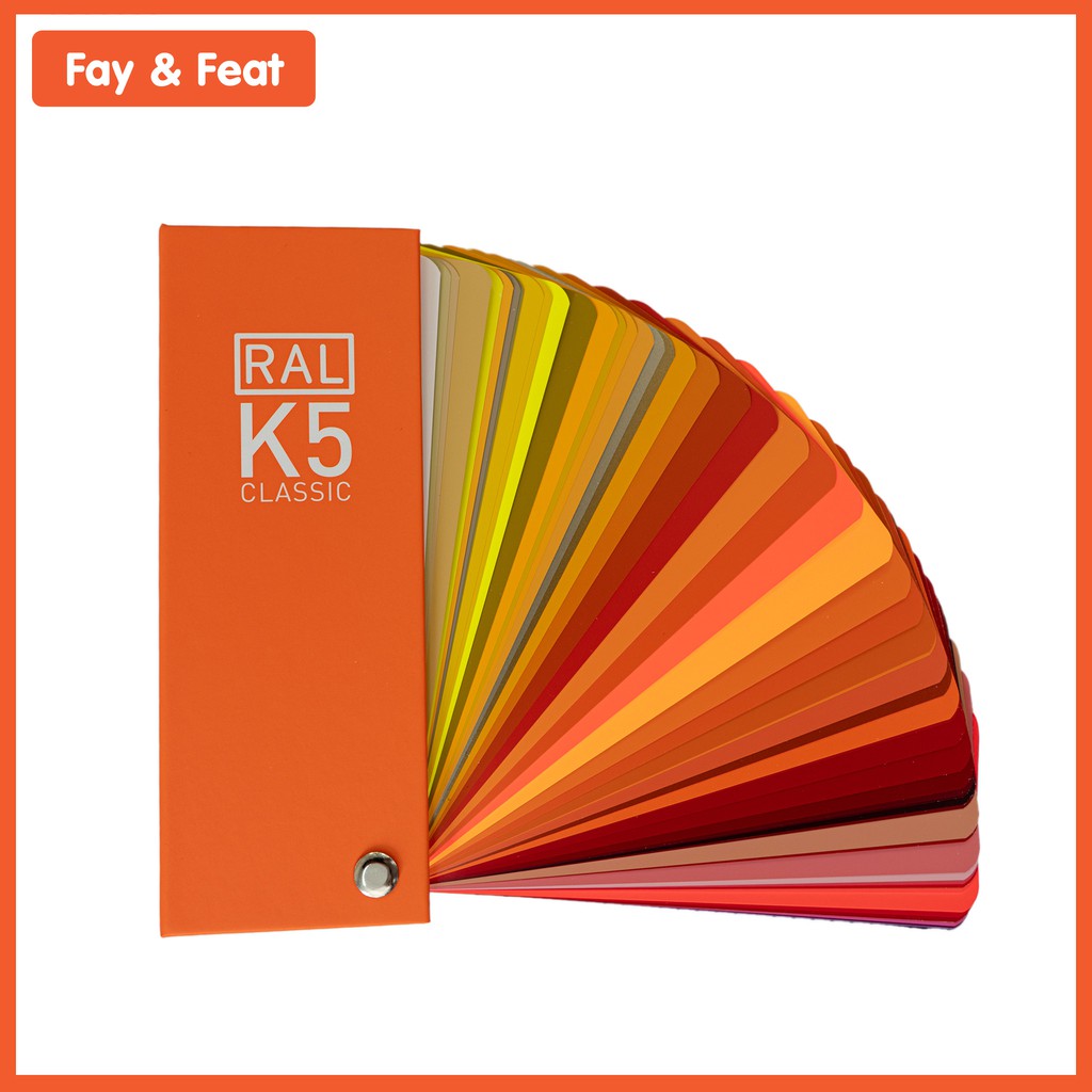 RAL K5 Classic Pocket Color Matching Fan (Semi Matte) กึ่งด้าน 2019 ...