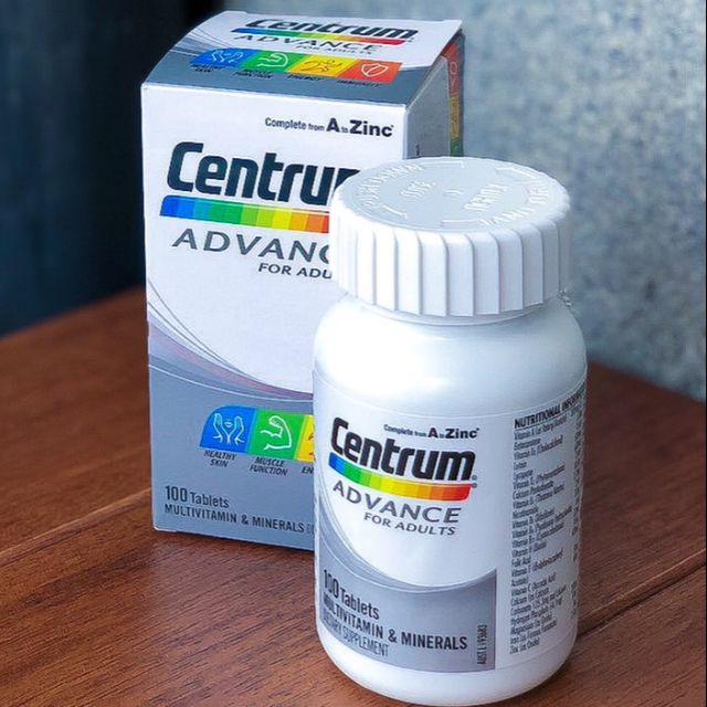 Centrum advance for Adults 100 tables. หมดอายุ 07/2021 | Shopee Thailand
