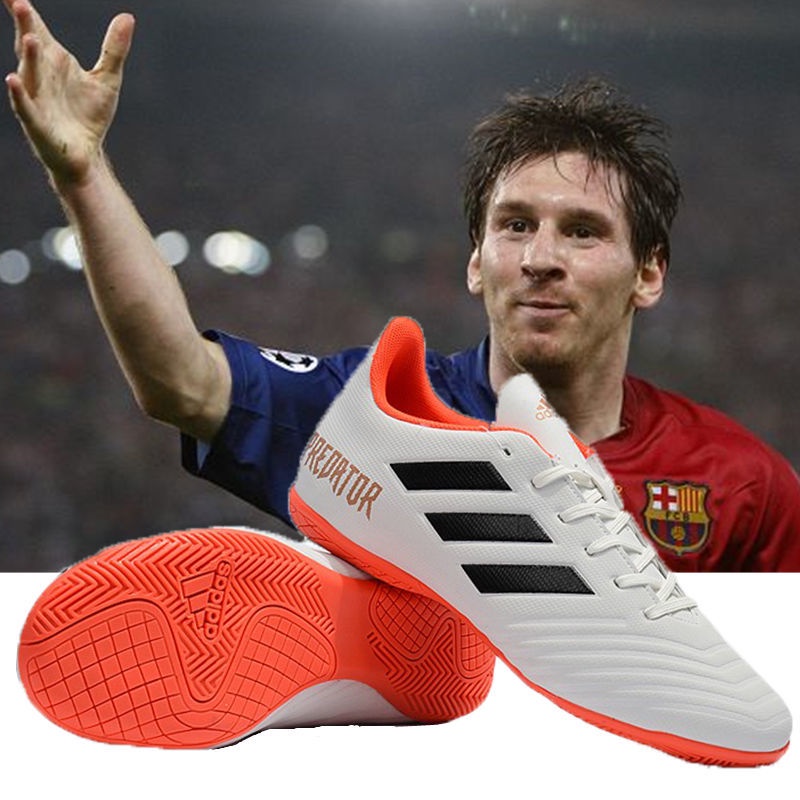 Messi X18.1 ถัก AG รองเท้าฟุตบอลผู้ชายและผู้หญิง TF เล็บหักหญ้าเทียม ...