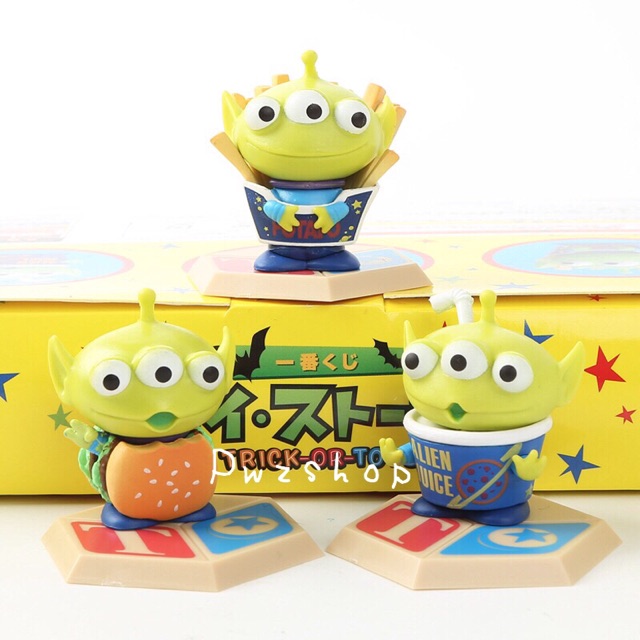 โมเดล ฟิกเกอร์ ( 3 ตัว)Disney Toy Story Little Green Man Figure Model ...