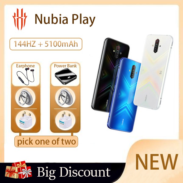 [NEW] Nubia Play 5G 144HZ Snapdragon 765G 30W+5100mAh like red magic 5G ...