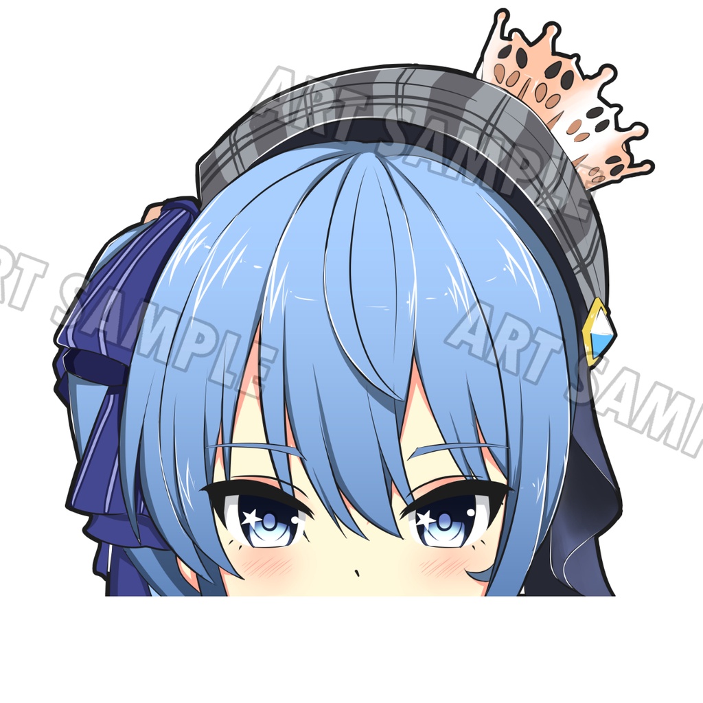 Suisei Hololive สติ๊กเกอร์ 2 ชิ้น Hoshimachi Suisei Sticker Hololive ...