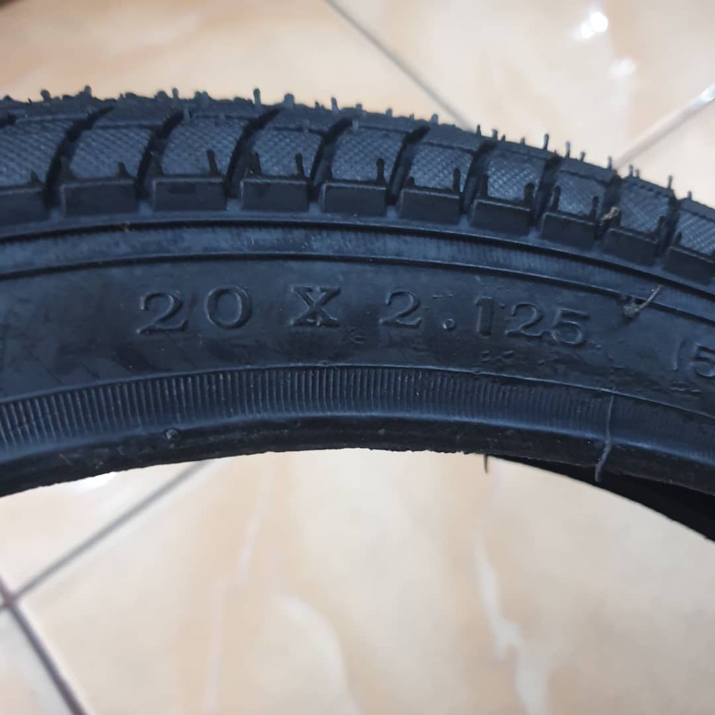 Msia Stock 20x2.125 Tayar Basikal BMX Tyre Bicycle for Rim 20 inch FZd4 ...
