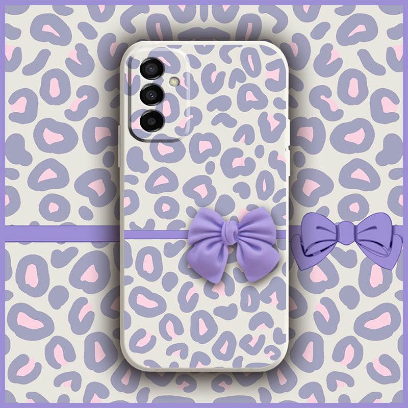 Cartoon Leopard Phone Case For Samsung Galaxy M23SM-M236B ins Liquid ...