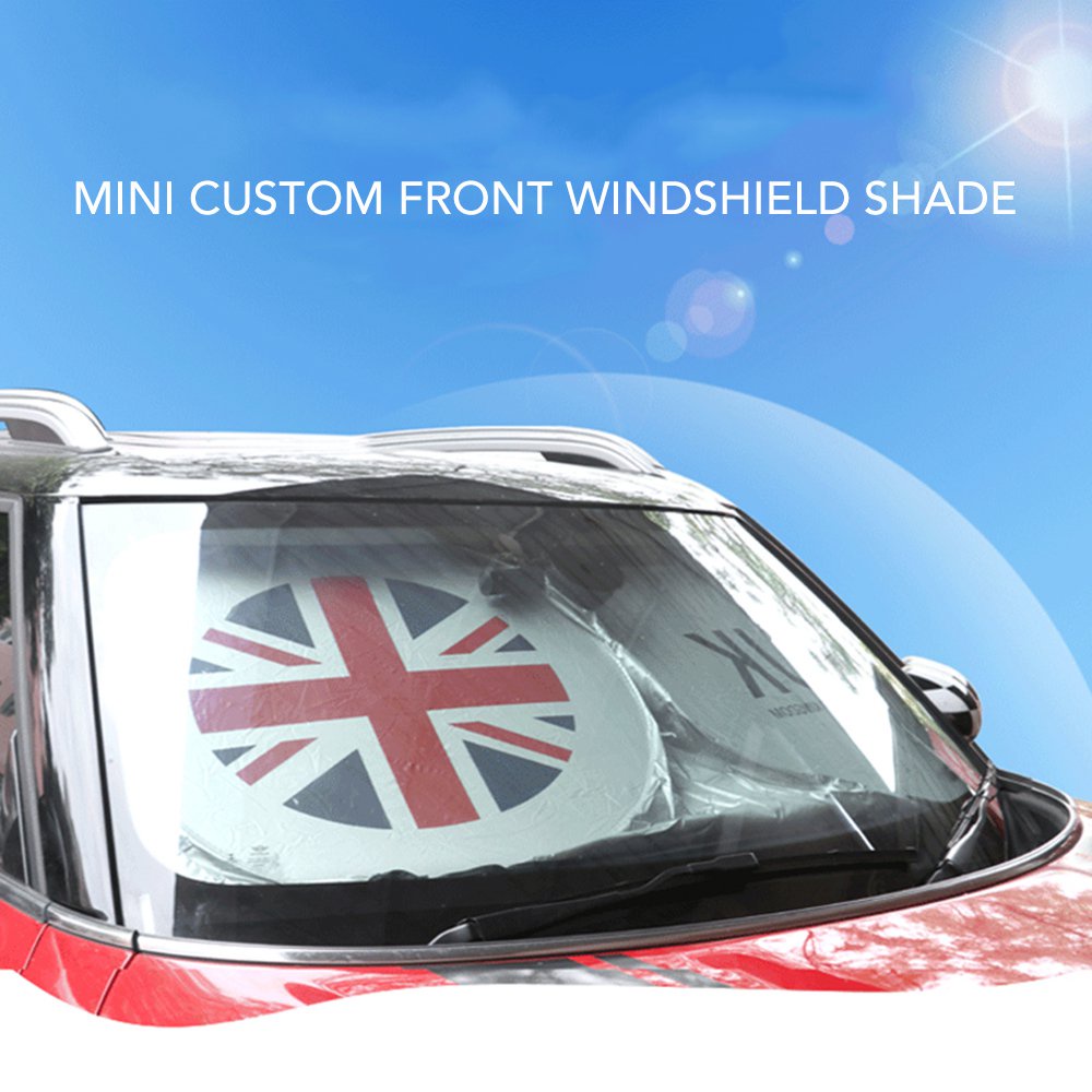 Car Sunshade Front Rear Wiindshield Visor Cover Sun Protection For MINI ...