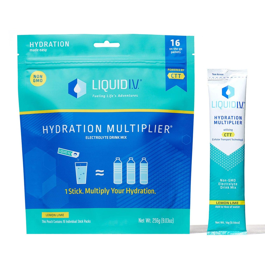 Liquid I.V. Hydration Multiplier, Electrolyte Powder, Easy Open Packets ...