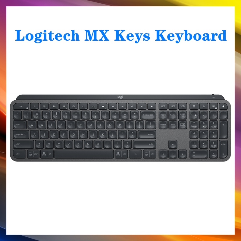 แป้นพิมพ์ Logitech MX Keys Multi-Devices Wireless Keyboard คีย์ไร้สาย ...