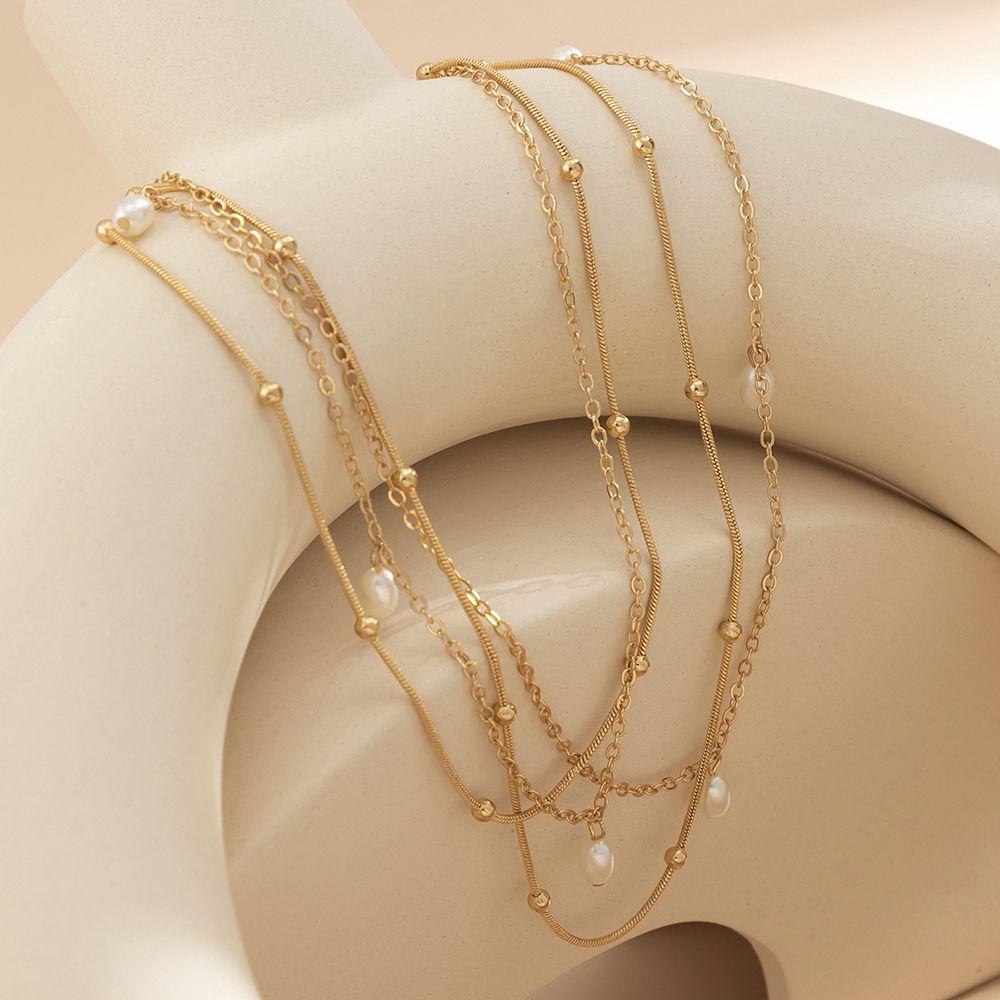 Future Simple Layered Waist Chain Sexy Body Jewelry Beads Belly Chains