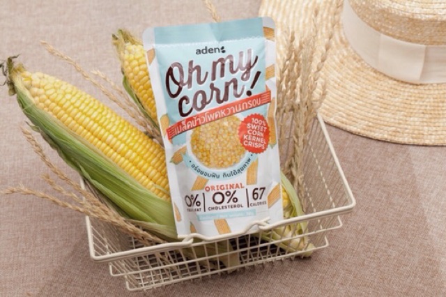 Oh my corn ข้าวโพดหวานกรอบ Original 30g x 36 ซอง(ยกลัง) - ohmycorn ...