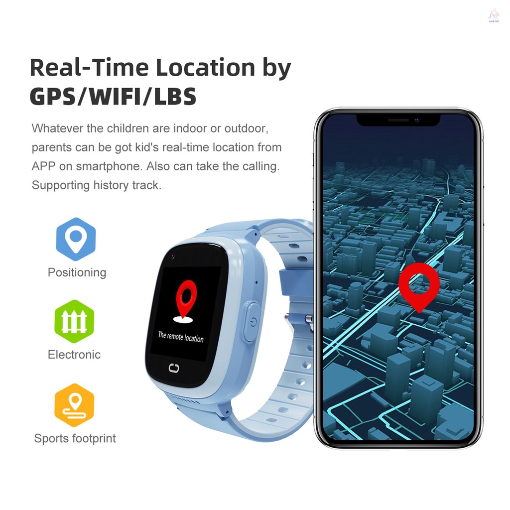 ราคาถูกที่สุด) LT30 นาฬิกาข้อมือสมาร์ทวอทช์ 4G LBS GPS WiFi SOS กล้อง IP67 กันน้ํา พร้อมช่องใส่ ...