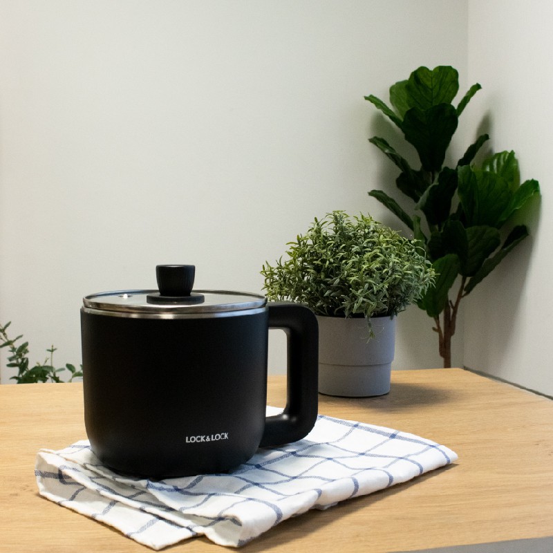 ฮิต LocknLock Mini multi pot ความจุ 800 ml. รุ่น EJP116BLK ฮอต ...
