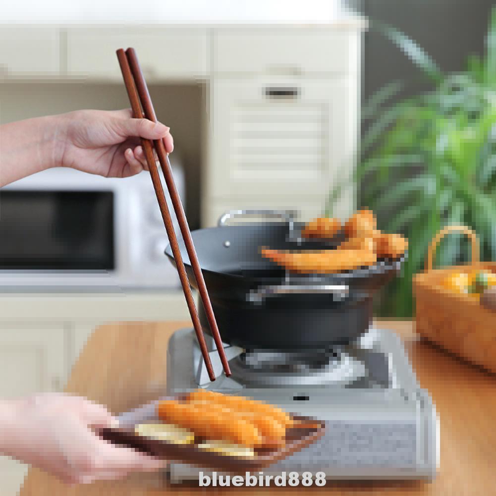 42cm Chopsticks Hot Pot Wooden Cooking Food Sticks Noodle Chinese Style ...