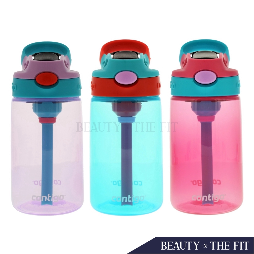 Contigo Kids Autospout Water Bottles 3-pack 414ml each - Purple Aqua ...