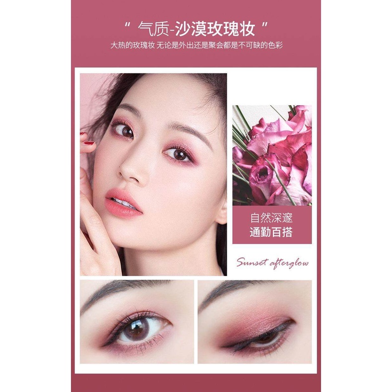 LAMEILA 18 Colors Matte Glitter ชิมเมอร์อายแชโดว์บรัช NO5037 ...