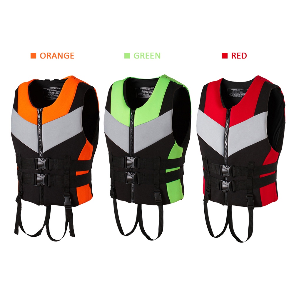 Outdoor rafting life jacket Neoprene Fishing Life Jacket Watersports ...