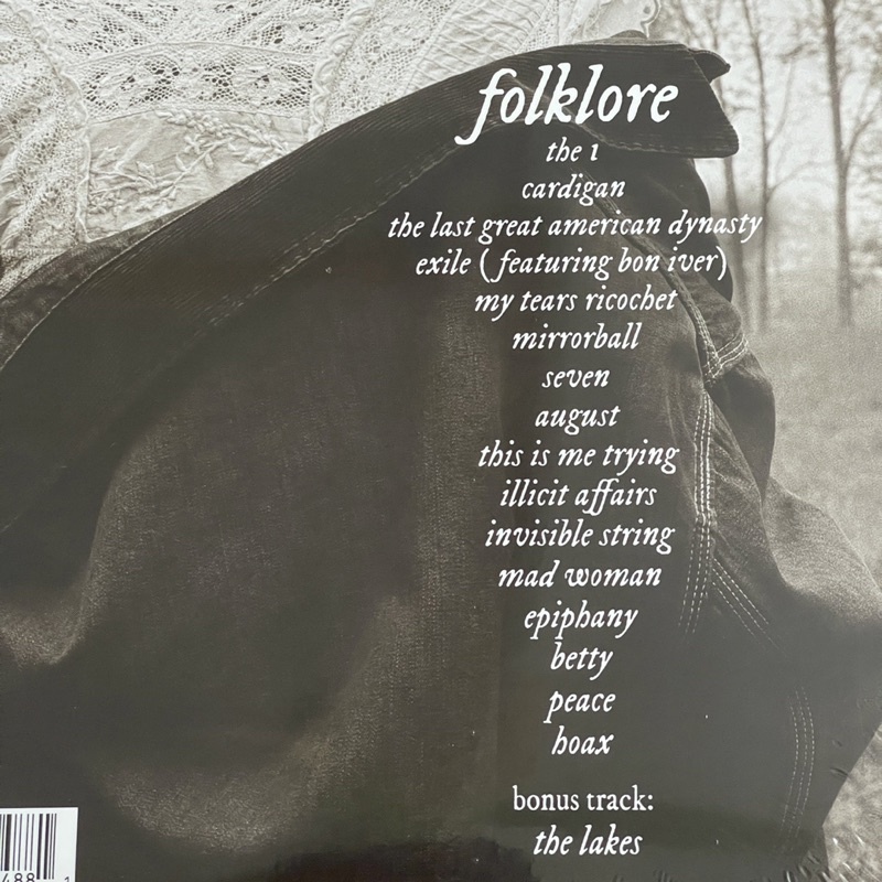 แผ่นเสียง Taylor Swift Folklore 2 Vinyl LP Album Deluxe Edition Brown ...