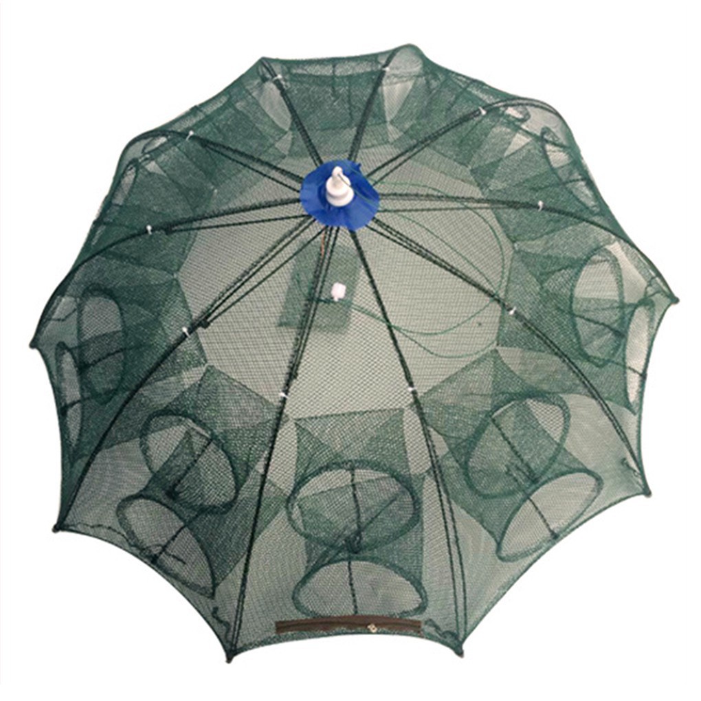 Automatic Fishing Net Portable Foldable Nylon Fishing Mesh Net for Fish ...