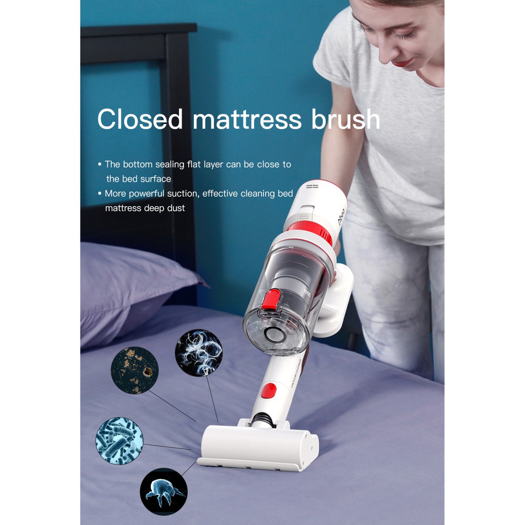 Dibea F20 MAX PLUS เครื่องดูดฝุ่นถูพื้นไร้สาย แท้งค์น้ำถูพื้น ดูดและถู ...