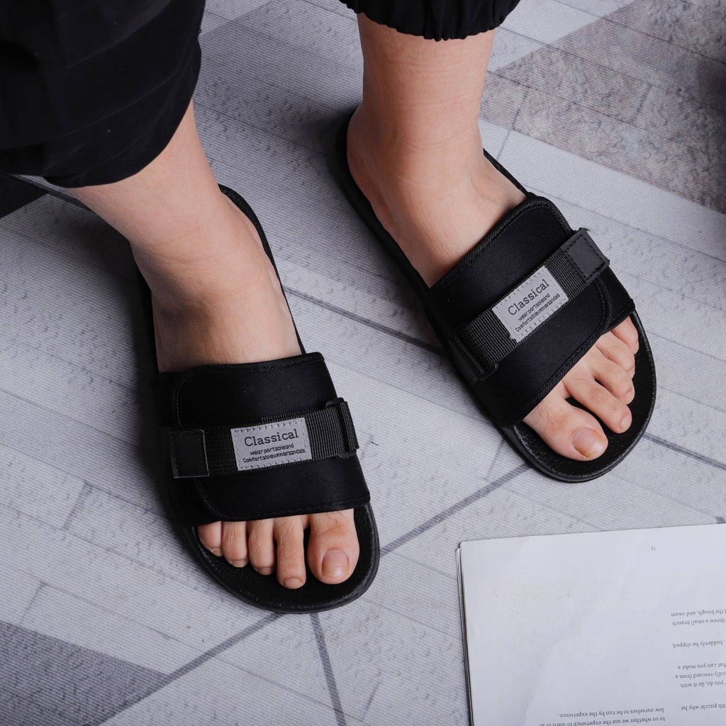 Magic Paste Slipper คู่รักเทรนด์แฟชั่นเทรนด์เกาหลีส่วนบุคคลลากกลางแจ้ง ...