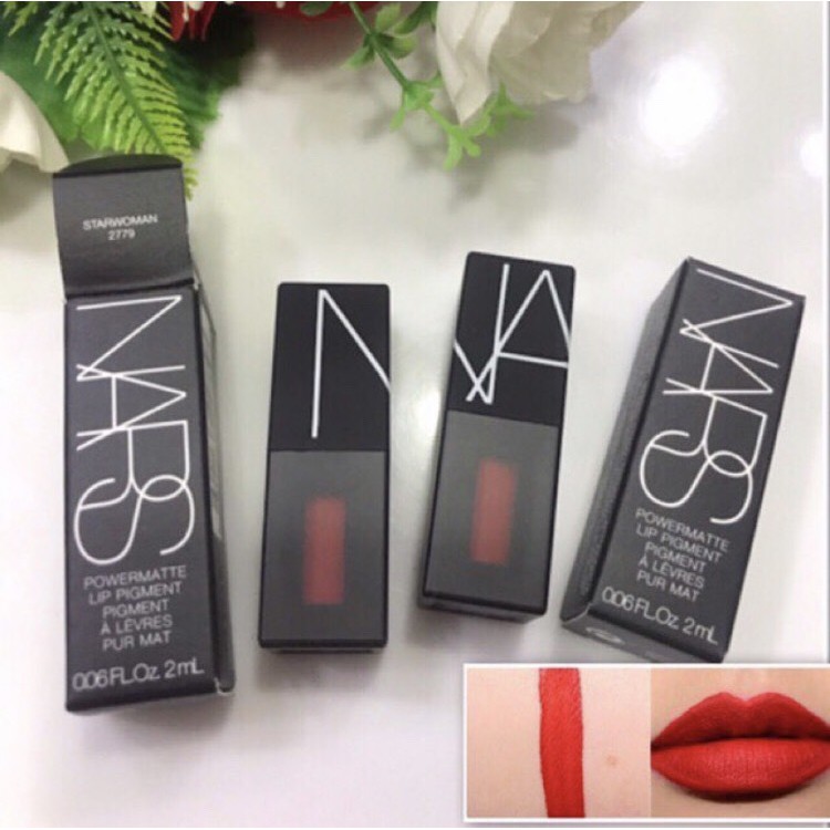 ลิปสติก นาร์ส Nars Power Matte Lip Pigment 2ml #Starwoman | Shopee Thailand