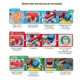 Titipo and Tayo Station Play Set + Titipo Electric Train TITIPO + Tayo ...
