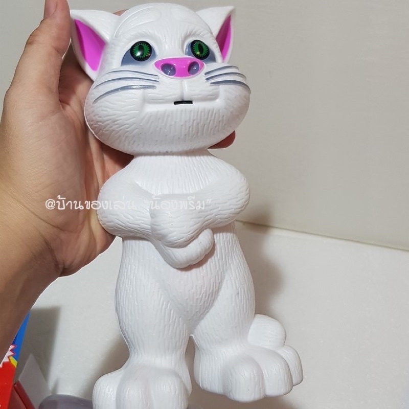 แมวทอม ???? (Tom cat) อัจฉริยะ สูง 8 นิ้ว ใช้ถ่าน AA 3 ก้อน พูดได้ เล่า ...