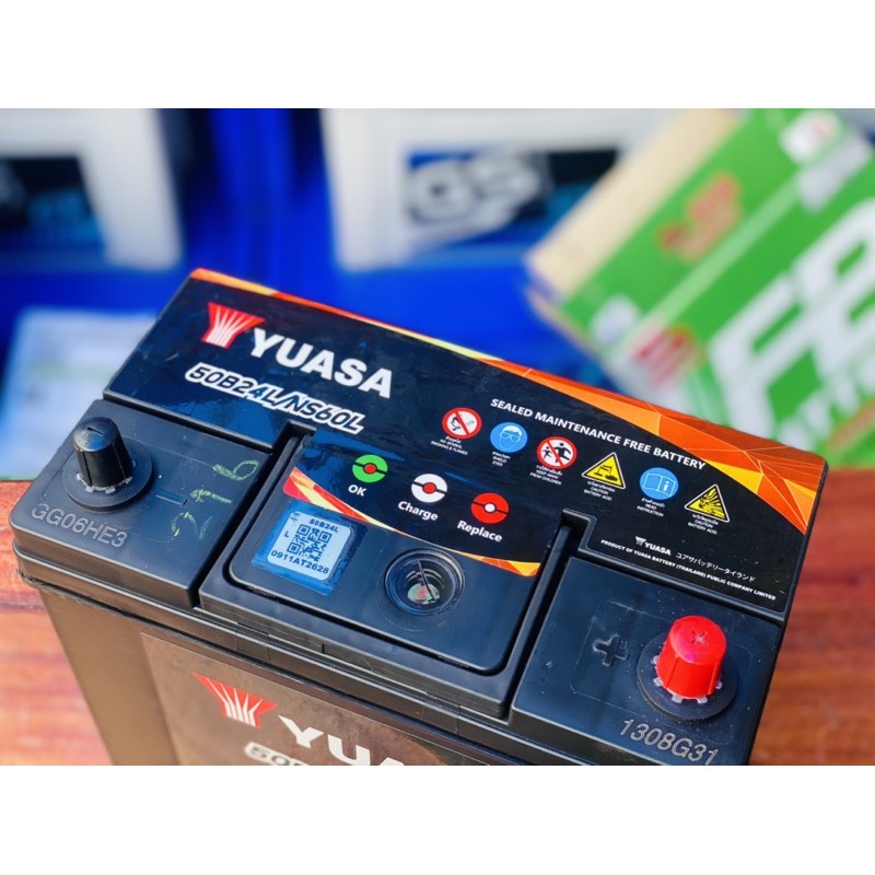 แบตเตอรี่รถยนต์ 50B24L SMF(แบตแห้ง ปี65) Yuasa battery - mxgiiz - ThaiPick