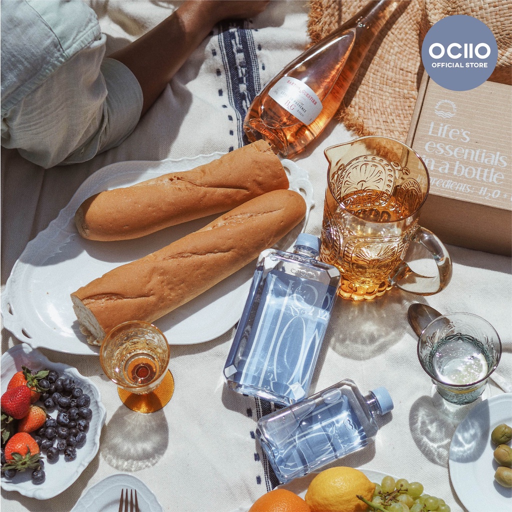 Ociio โอซีโอ น้ำดื่มออกซิเจน 1000 ml (แพ็ค 6 ขวด) - ociiowater - ThaiPick