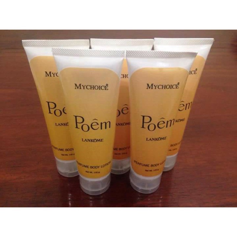 MeCharie Mychoice Perfume Body Lotion Poemโลชั่นน้ำหอม กลิ่น Poem - โพ ...