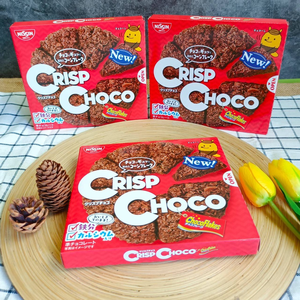 Nissin Crisp Choco โอ๊ตพายช็อกโกแลต | Shopee Thailand