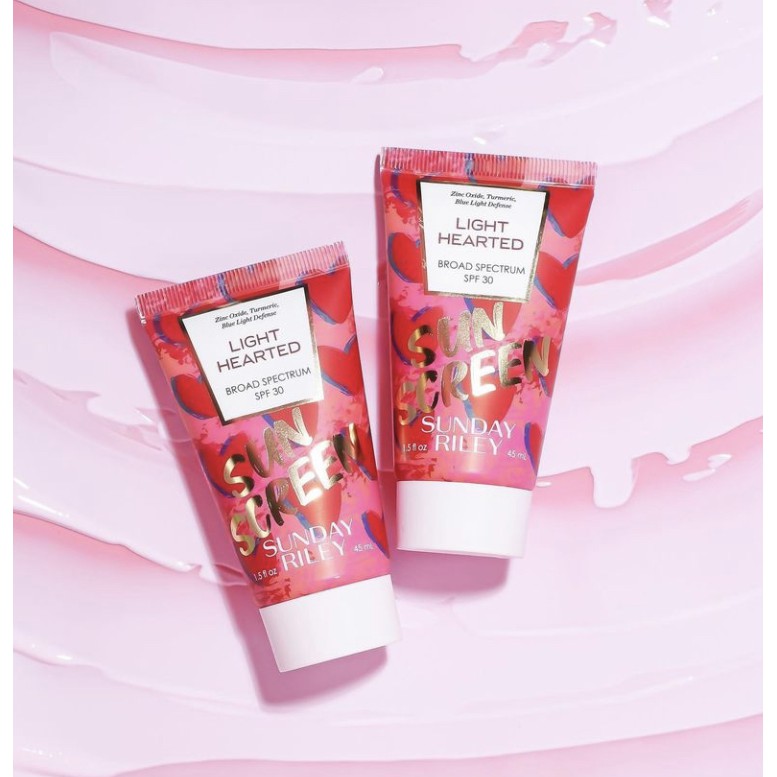 Sunday Riley Light Hearted Broad Spectrum Spf ครีมกันแดดกันแดด 30 Daily ...