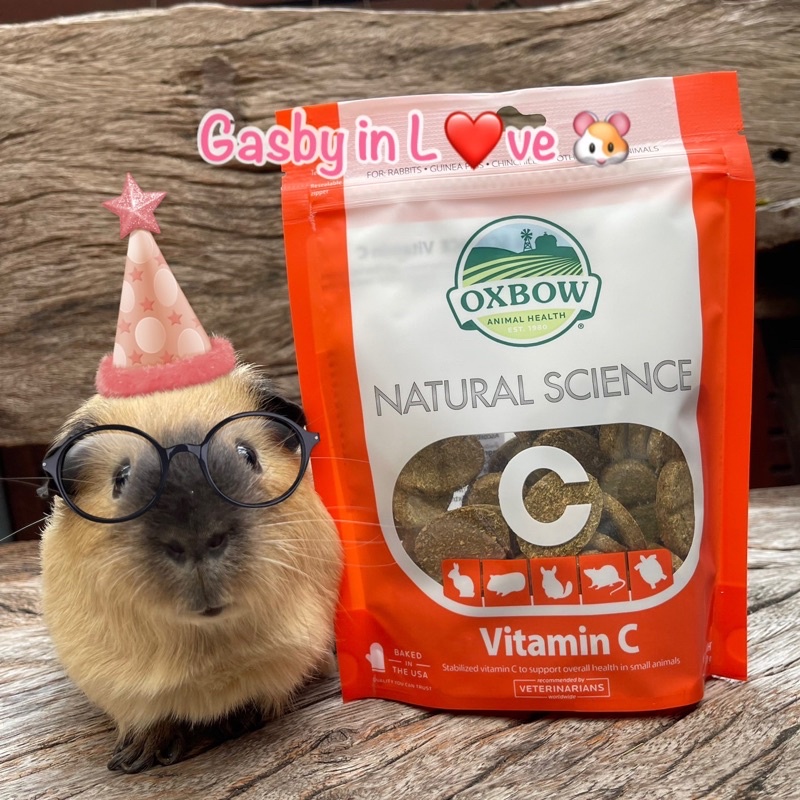 Oxbow Natural Science Vitamin C อาหารเสริมวิตามินซี สำหรับสัตว์ฟันแทะ ...
