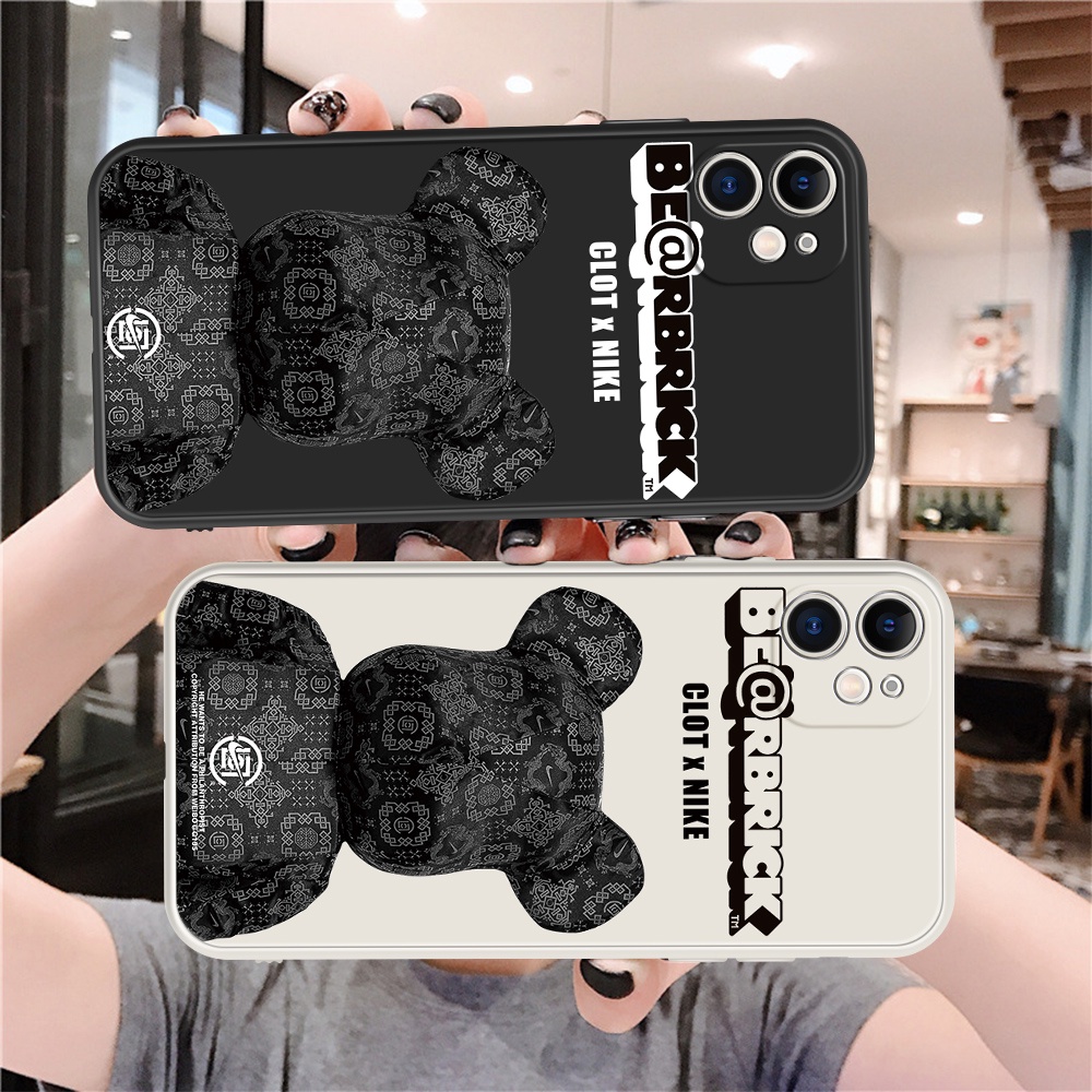 เคสโทรศัพท์มือถือ Tpu แบบนิ่ม ลาย Bearbrick KAWS Smiley สําหรับ Xiaomi ...
