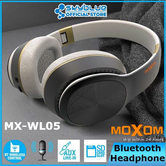 Moxom ชุดหูฟังบลูทูธไร้สาย ตัดเสียงรบกวน สําหรับโทรศัพท์มือถือ - zhsjs ...