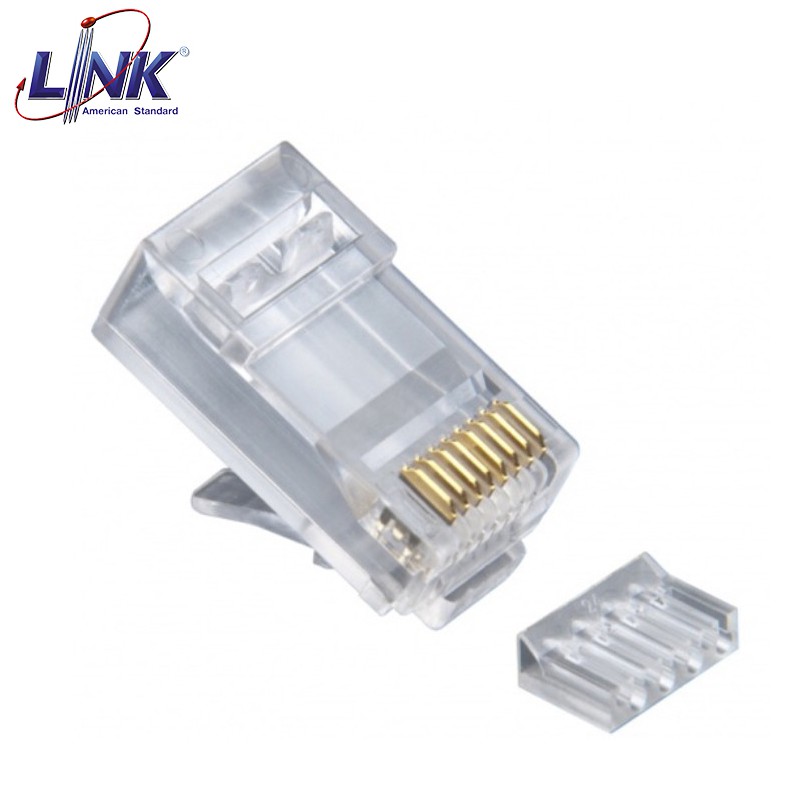 LINK US-1002 PLUG RJ45 CAT6e (10/Pack)**ของแท้โดย INTERLINK | Shopee Thailand