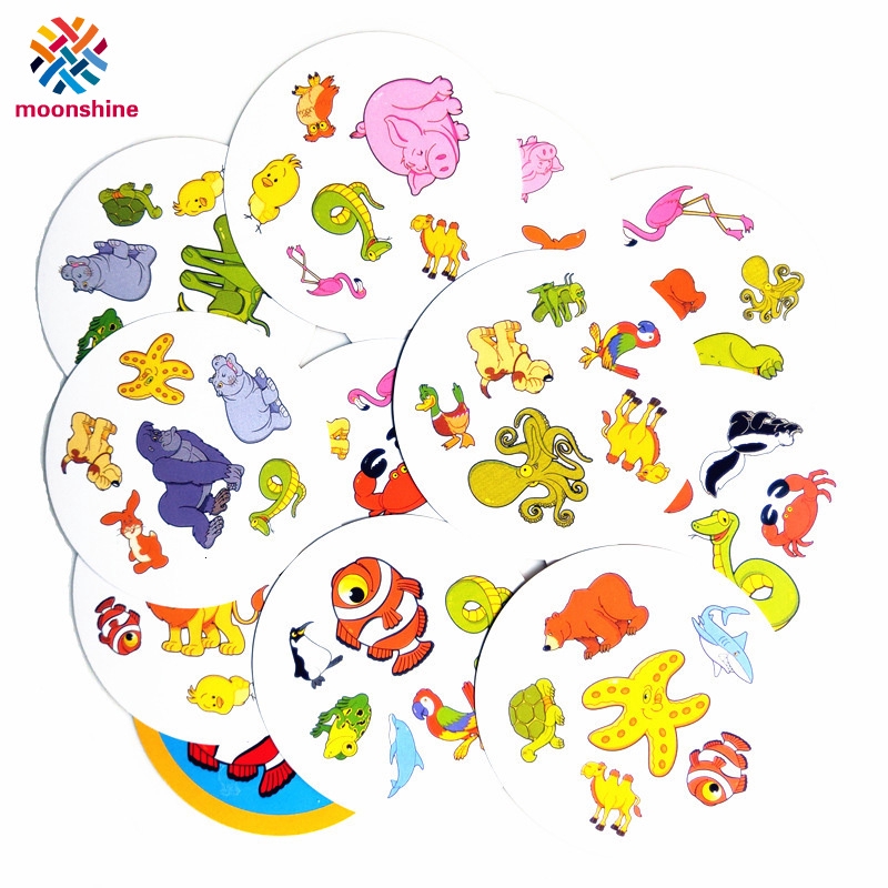 Board Games Find Point Spot Game Find It Cards for Children Family ...