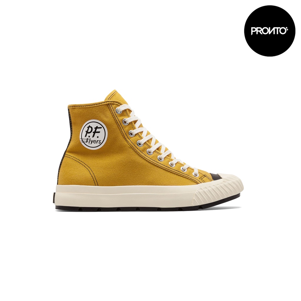 รองเท้า PF FLYERS GROUNDER HI PM19GH1A - GOLD RUSH | Shopee Thailand