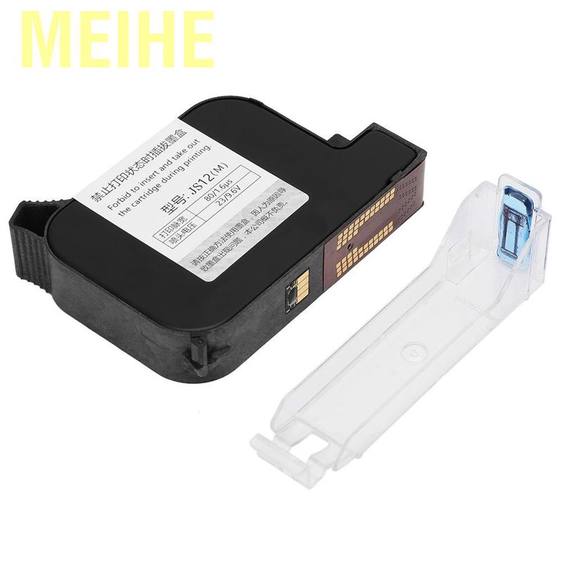 Meihe New Black Quick-drying Ink Cartridges for 530 Handheld Date Coder ...