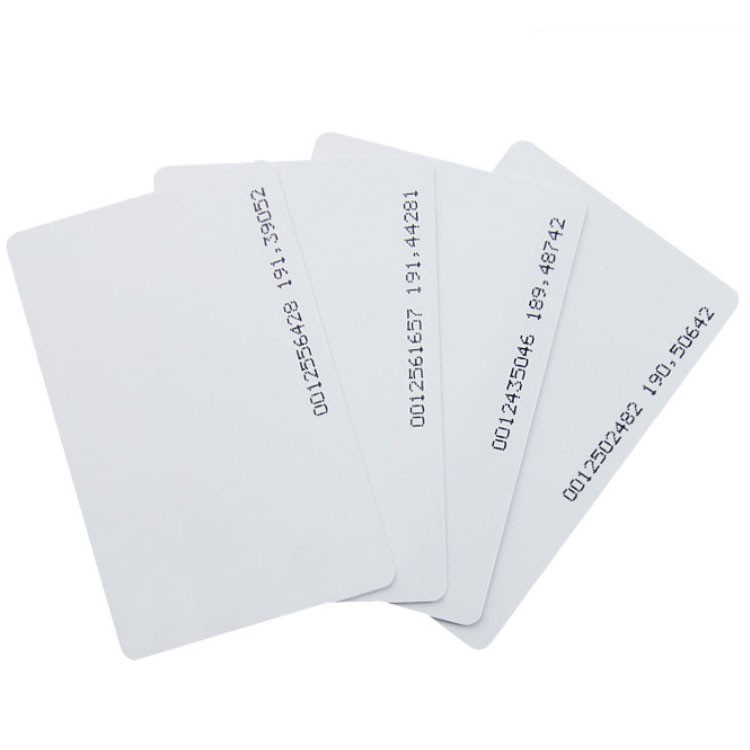 บัตรคีย์การ์ด 125khz RFID Card แบบอ่านอย่างเดียว | Shopee Thailand