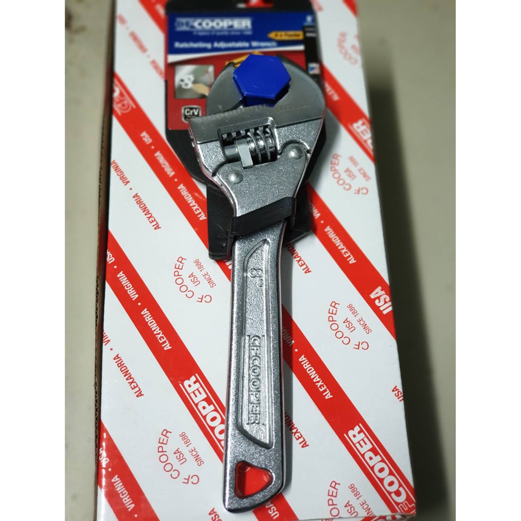 ประแจเลื่อน ด้ามฟรี 8" CF COOPER | Shopee Thailand