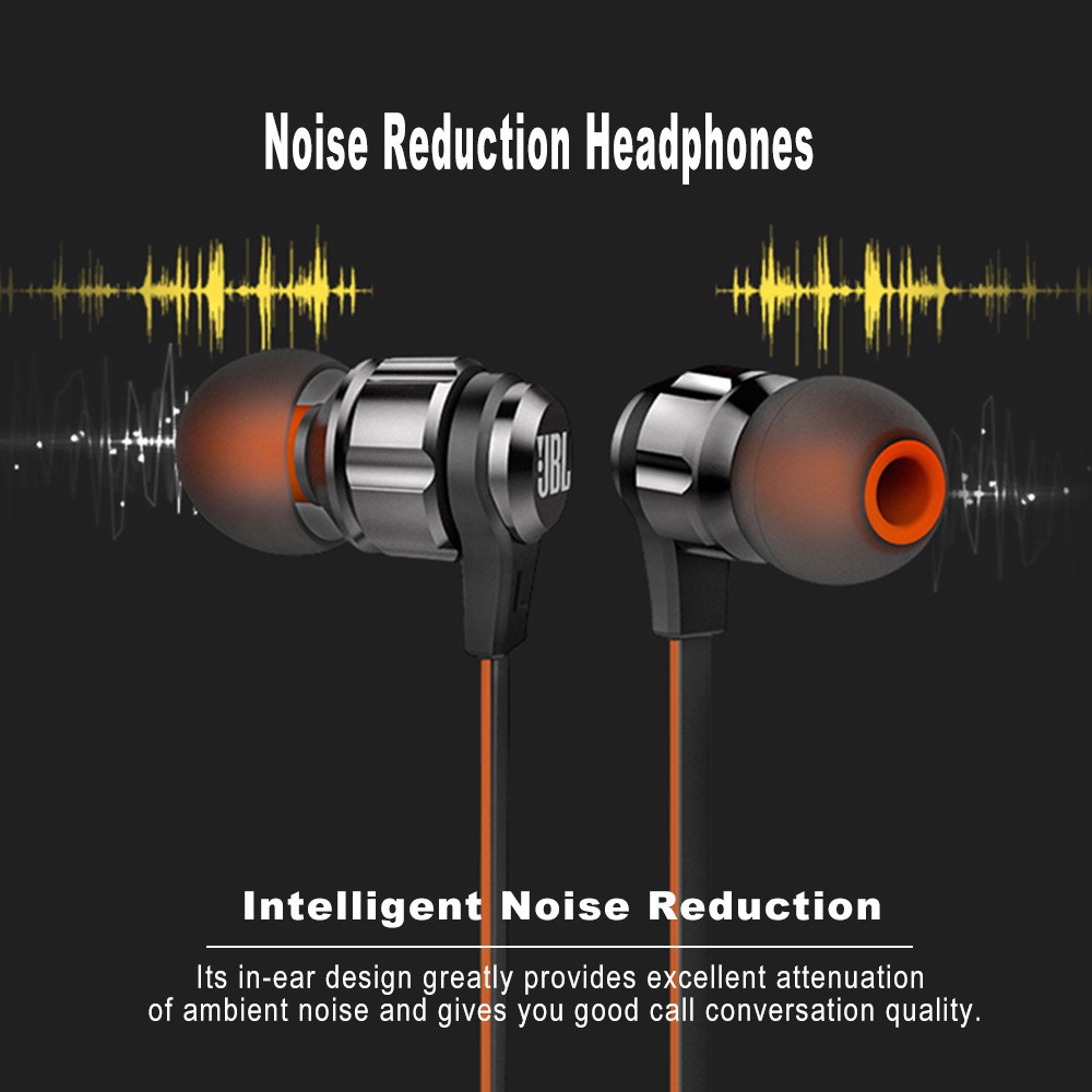T180A Harman Stereo Wired Earphone High Quality Microphone for Live ...