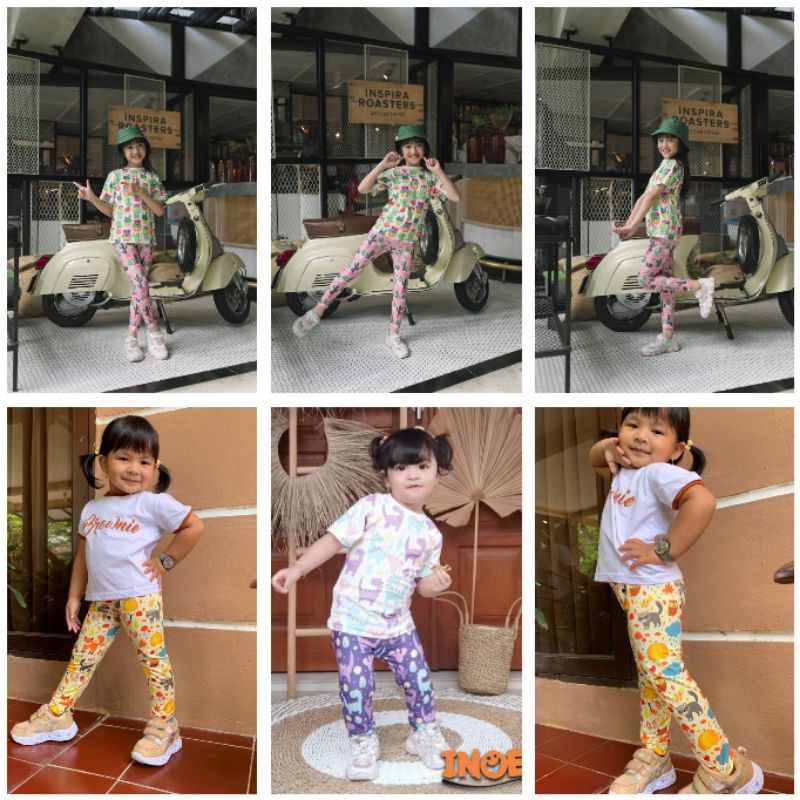 Inoel กางเกงเลกกิ้งนําเข้ารูปสําหรับเด็กผู้หญิงไซส์ Xl และ Xxl nWKe ...