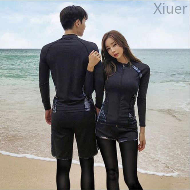 Xiuer ชุดว่ายน้ําชุดดําน้ําสไตล์เกาหลีสําหรับผู้ชายและผู้หญิง - xiuer1 ...