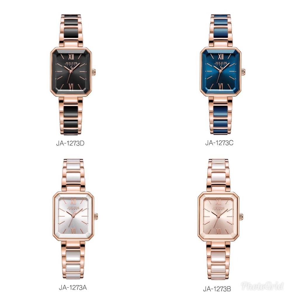 นาฬิกา JULIUS แบรนด์แท้ รุ่น JA-1273 สวยหรู รับประกัน 1 ปีเต็ม ...