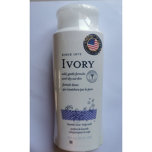 Ivory Clean Lavender Body Wash 621 ml | Shopee Thailand