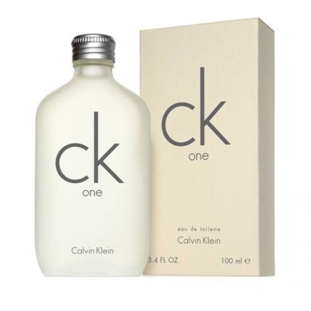 น้ำหอม CK 100 ml. Calvin Klein CK One Eau De Toilette 100 ML. | Shopee Thailand