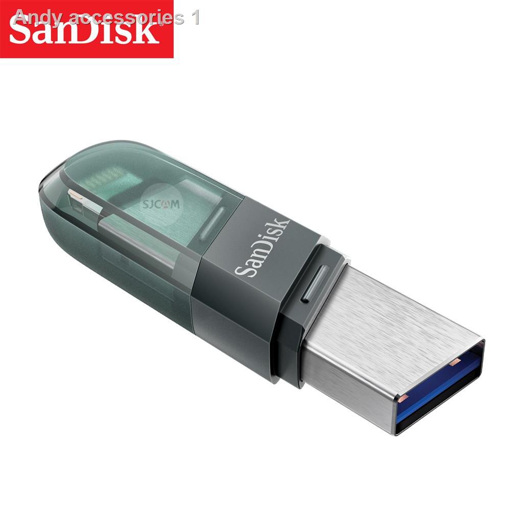SanDisk iXpand Flash Drive Flip 64GB128GB256GB for ios i Phone and i ...