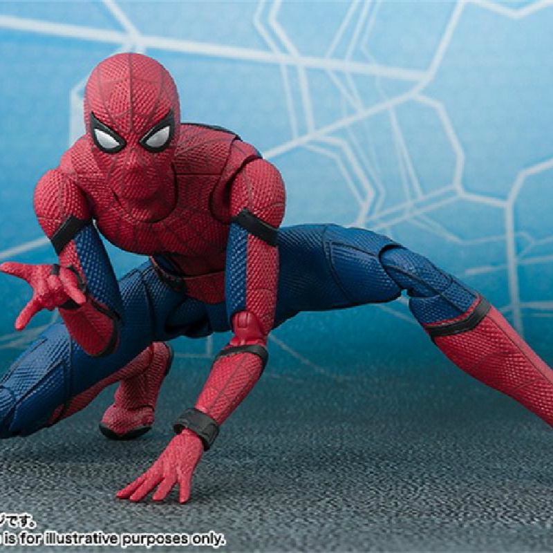 Spider-ManMarvel Action Figures Spider Man Shf Multi Joint Movable Gk ...